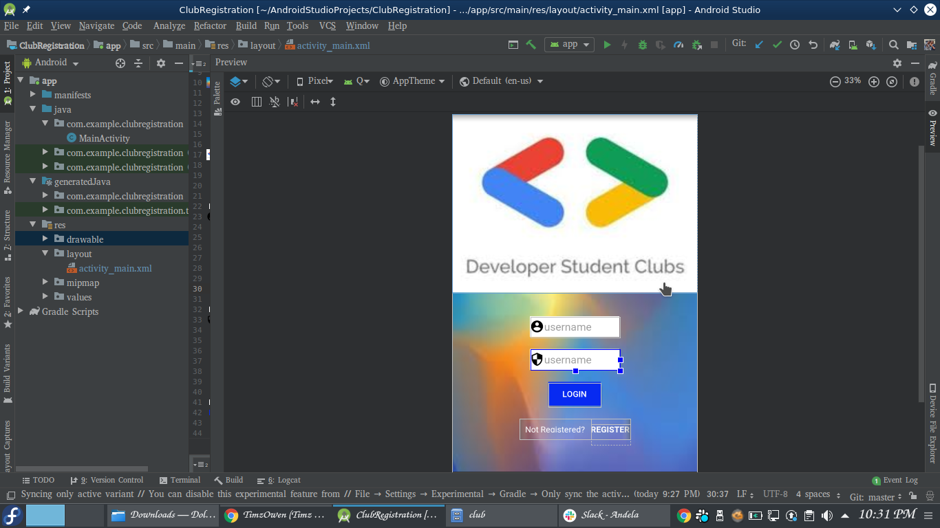 GitHub - TimzOwen/Club-Registratioin: Uses java and SQLite databasse for storage