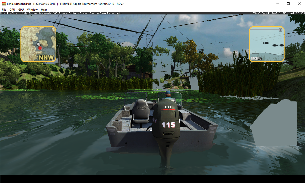 415607EB - Rapala Tournament · Issue #1099 · xenia-project/game-compatibility · GitHub