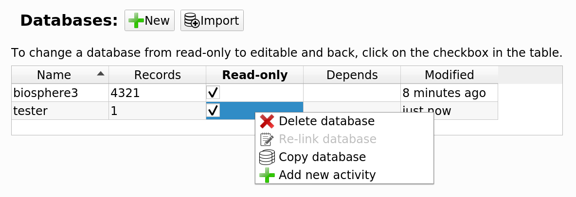 activitities can be added to read-only databases · Issue #628 · LCA-ActivityBrowser/activity ...