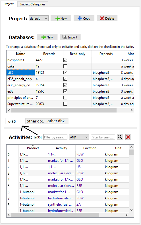 Show open databases as tabs · Issue #715 · LCA-ActivityBrowser/activity-browser · GitHub
