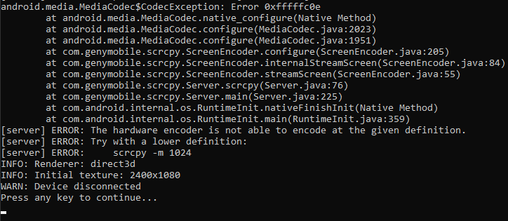 How do I even solve this · Issue #2269 · Genymobile/scrcpy · GitHub