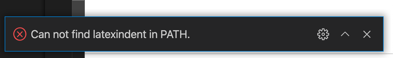 Formatting failed. Please refer to LaTeX Workshop Output for details. · Issue #22 · qdm12 ...