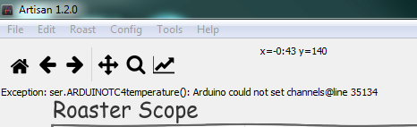 error in feedback line but Artisan is working · Issue #293 · artisan-roaster-scope/artisan · GitHub