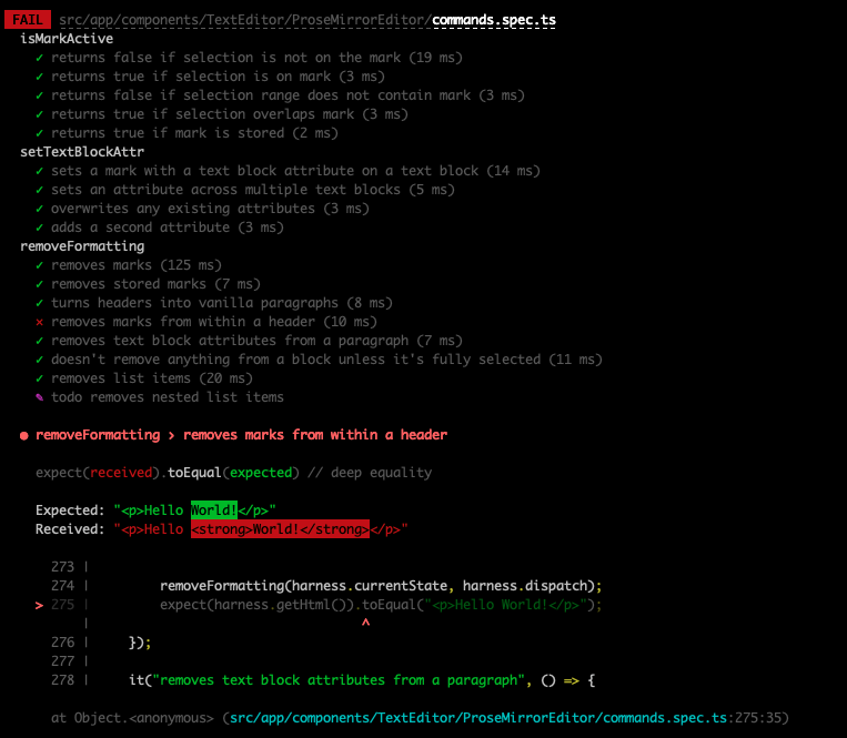 Missing formatting from Jest · Issue #289 · warpdotdev/Warp · GitHub