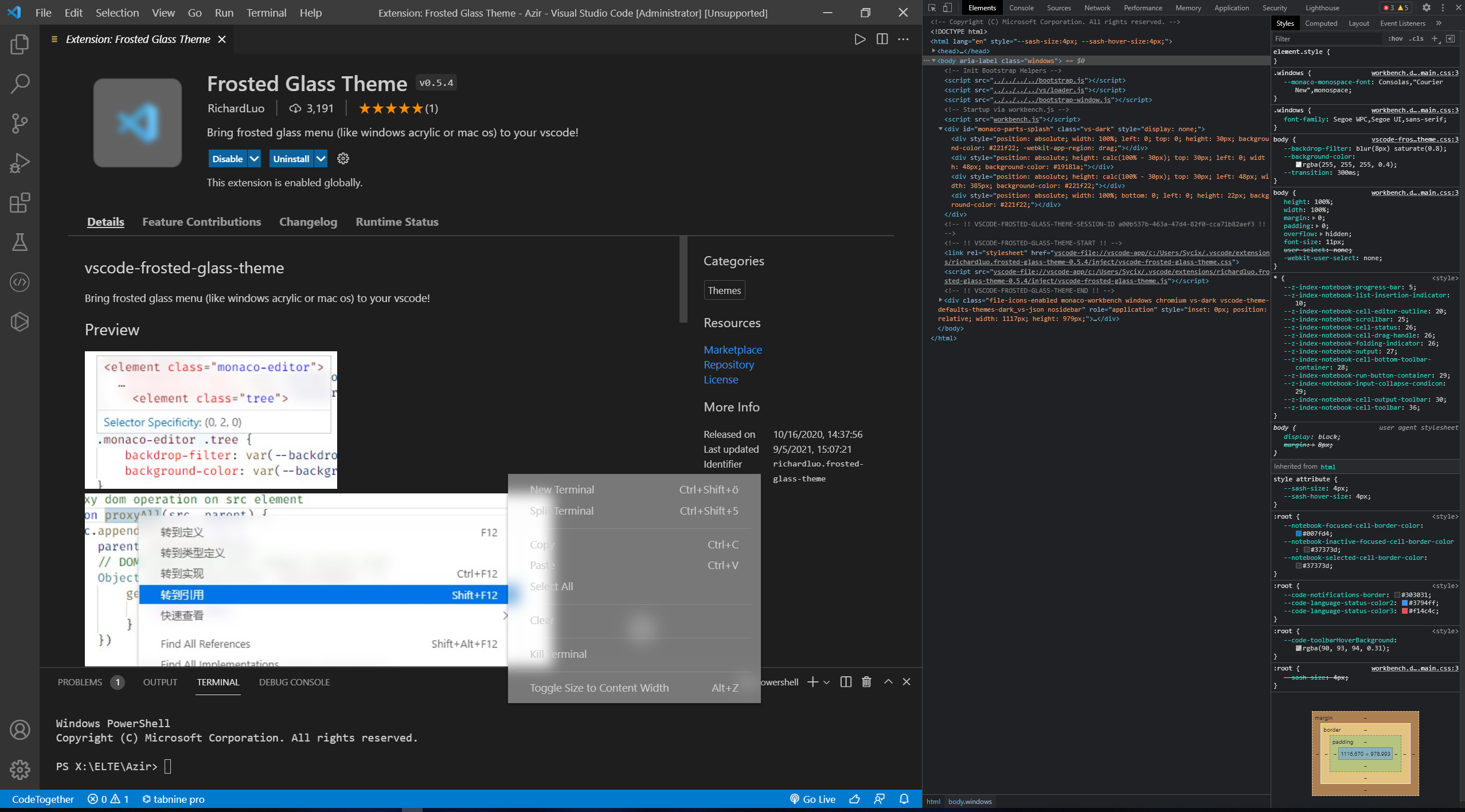 Doesn't work on the editor background anymore for me · Issue #2 ...
