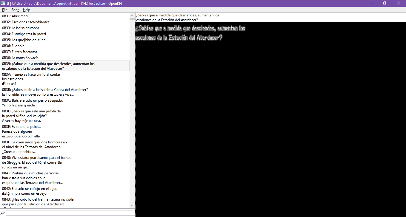 OpenKh.Tools.Kh2TextEditor - event/system fonts display with a weird width · Issue #287 · OpenKH ...
