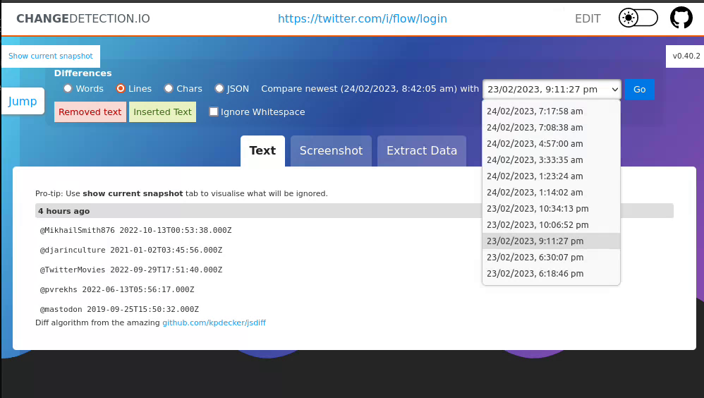 False positives: changes detected even though nothing has actually changed · Issue #1432 ...