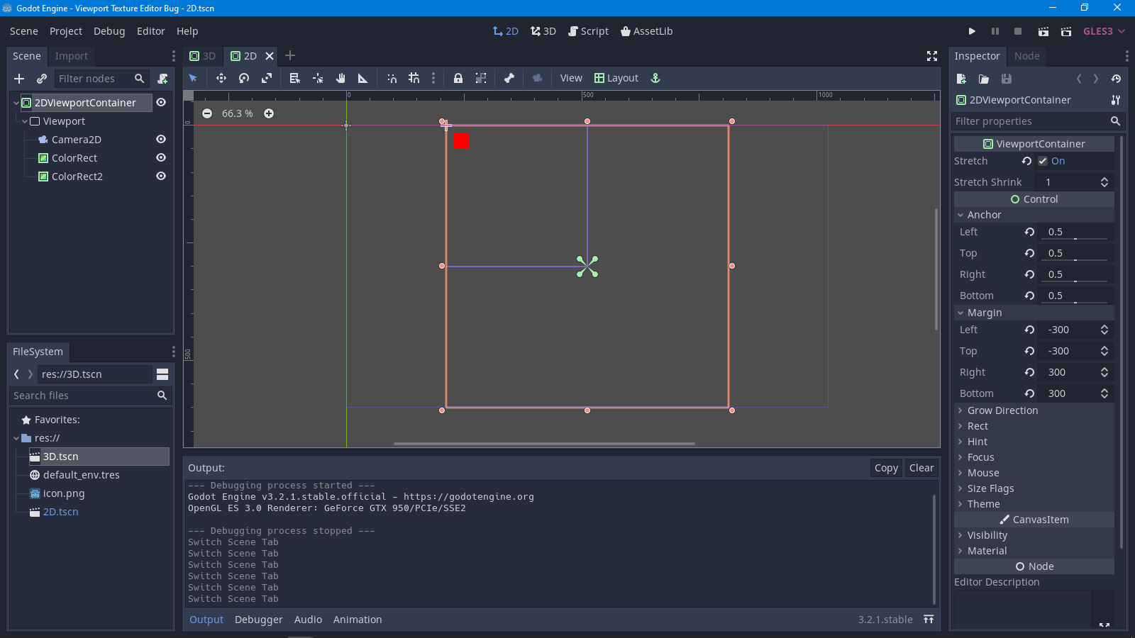 Viewports do not register 2D Cameras while in the editor · Issue #40441 · godotengine/godot · GitHub