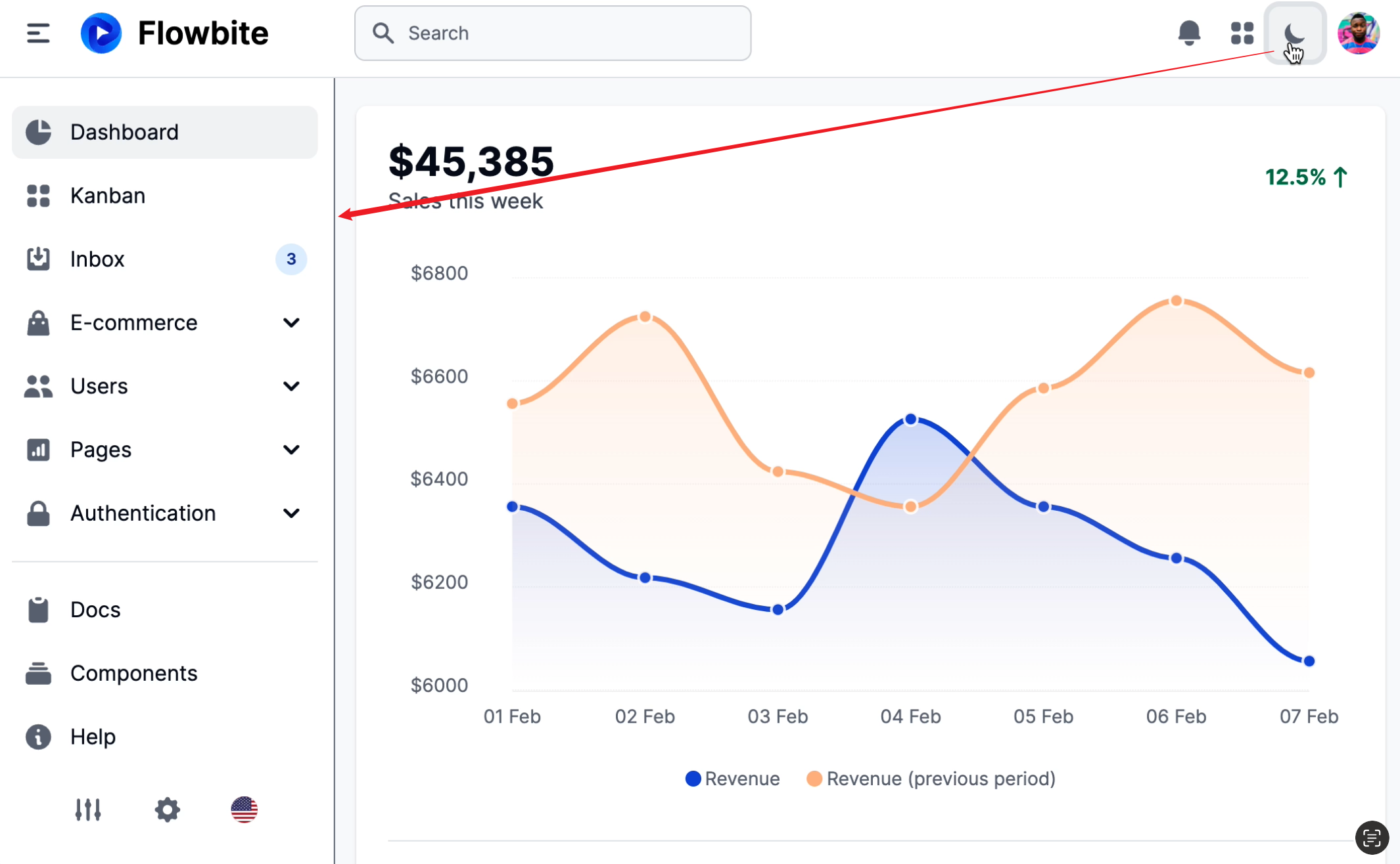 The border color of the sidebar flickers during the theme switching process. · Issue #838 ...