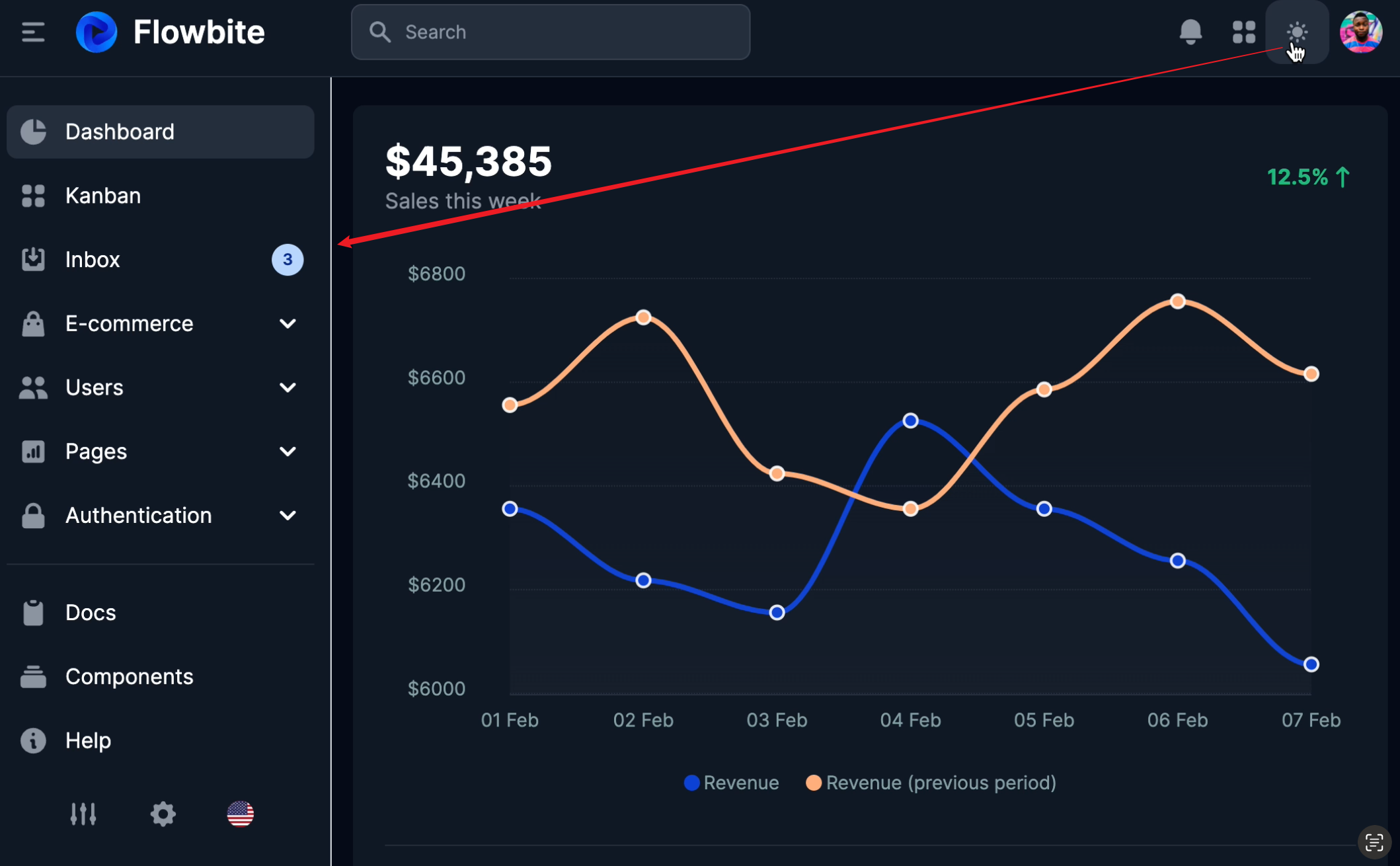 The border color of the sidebar flickers during the theme switching process. · Issue #838 ...