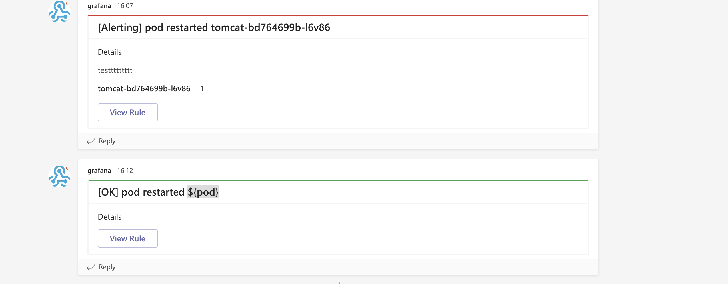 No information shown in alert resolve message · Issue #33810 · grafana ...