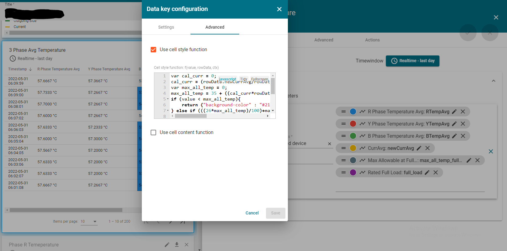 Hide Columns in Time series Table · Issue #6606 · thingsboard/thingsboard · GitHub