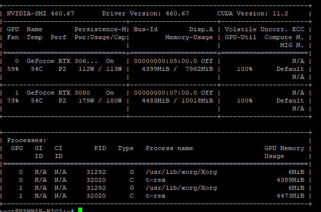 Incorrect GPU power usage reported · Issue #343 · trexminer/T-Rex · GitHub