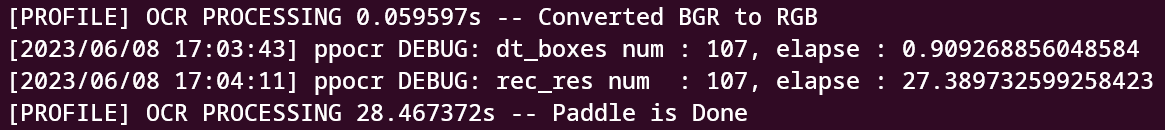 Deploying PaddleOCR in docker gives very slow inferences · Issue #10147 · PaddlePaddle/PaddleOCR ...