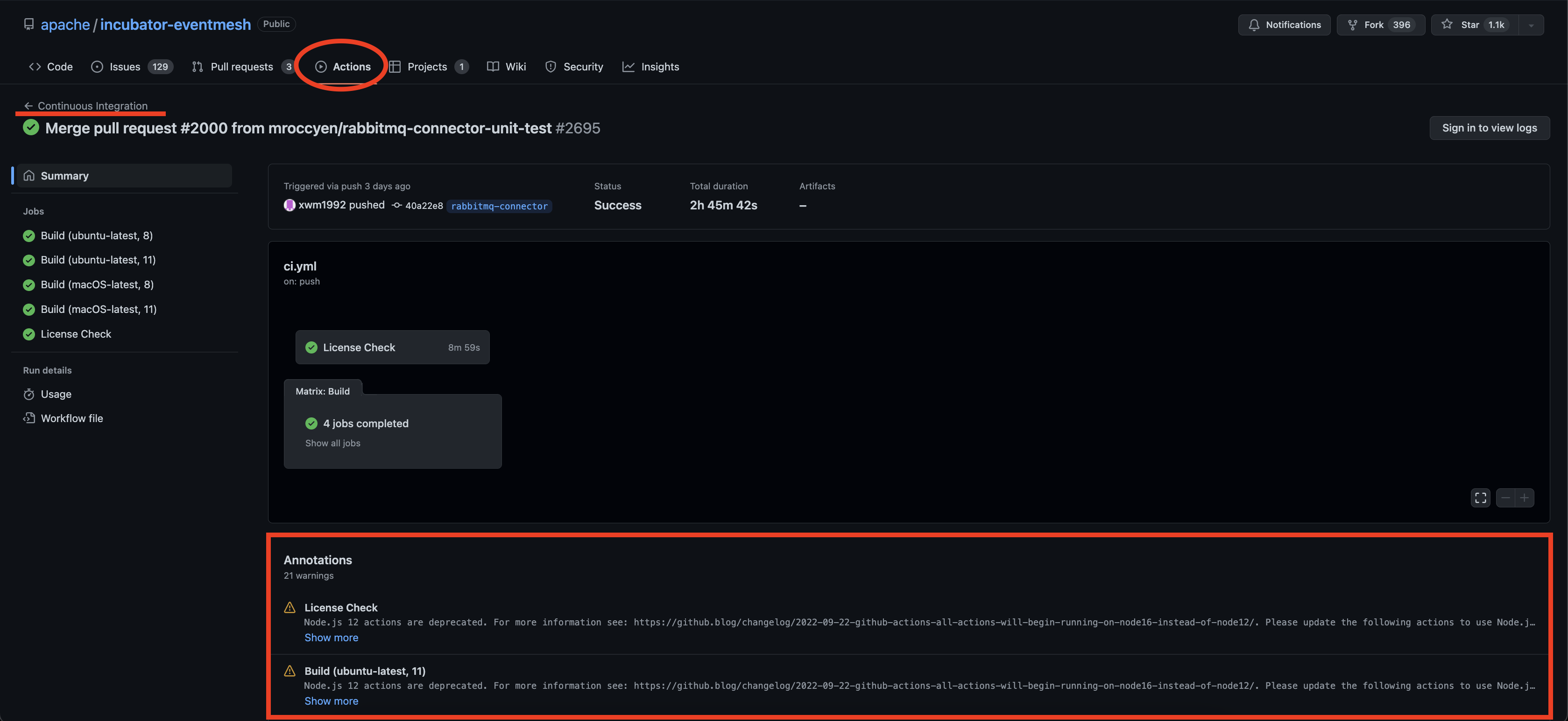 Enhancement Update Deprecated Node Version In Github Workflow Actions 0365