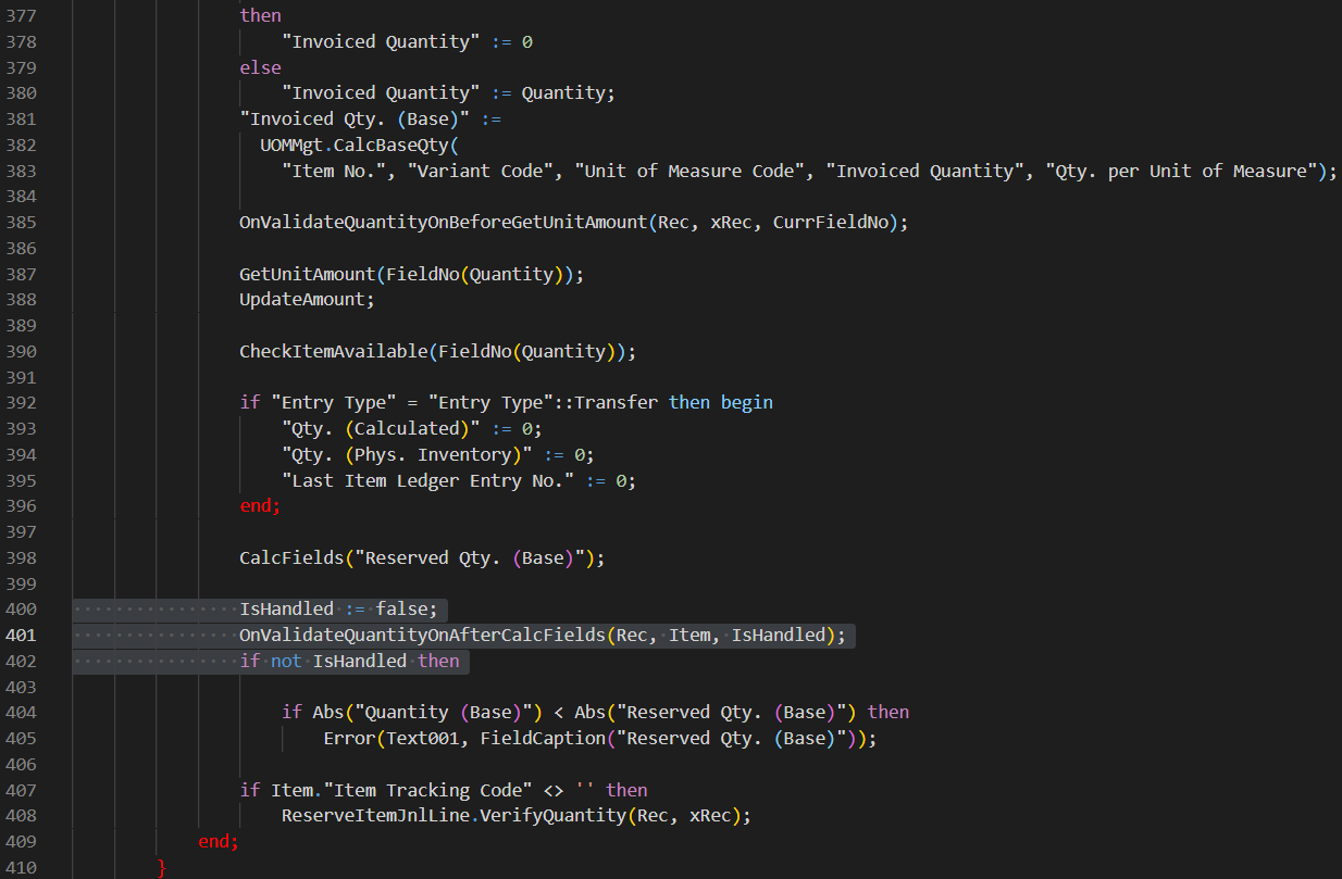 [Event Request] Table 83 "Item Journal Line" - OnValidateQuantityOnAfterCalcFields · Issue ...