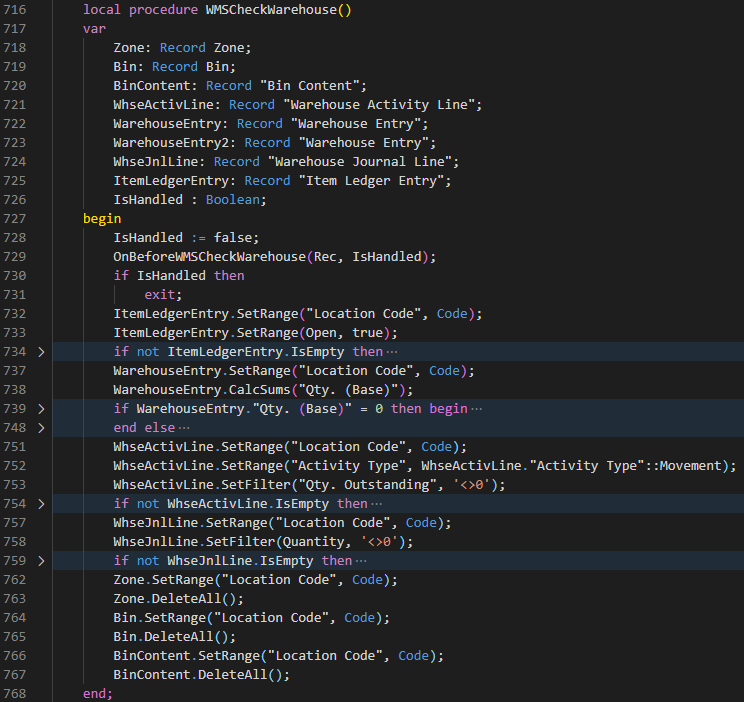[Event Request] Table 14 Location - WMSCheckWarehouse · Issue #8815 ...