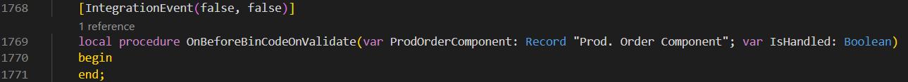 Table 5407 Prod. Order Component - OnBeforeBinCodeOnValidate · Issue #8843 · microsoft ...