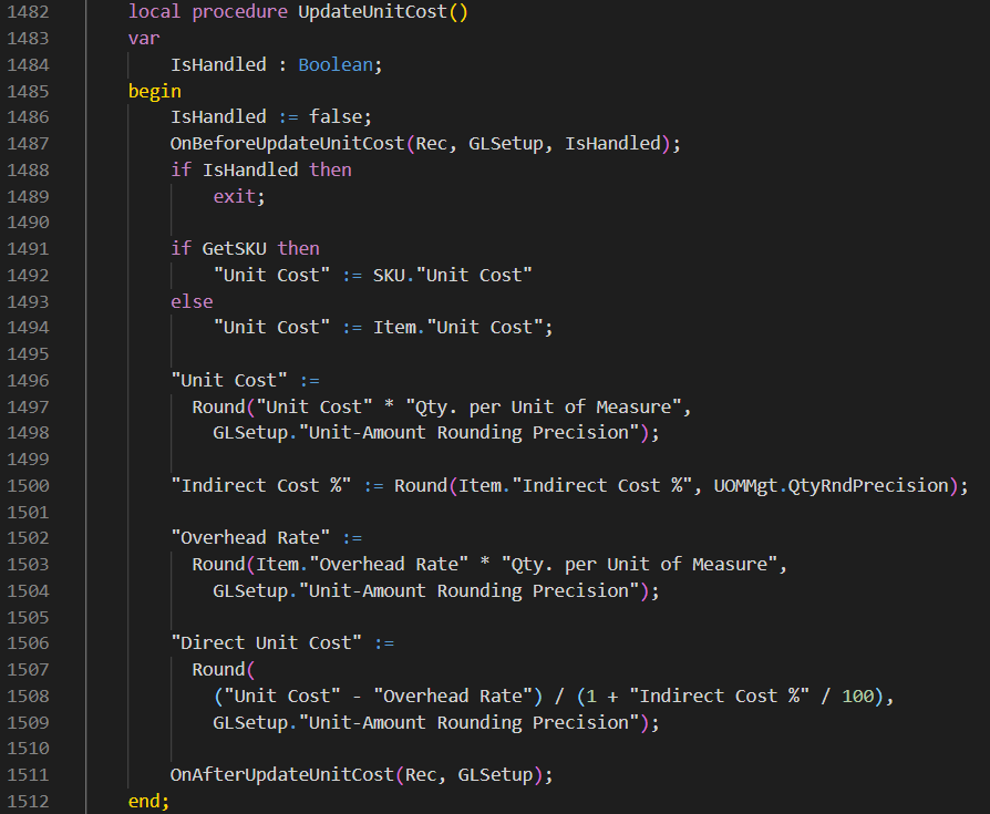 [Event Request] Table 5407 Prod. Order Component - OnBeforeUpdateUnitCost · Issue #8854 ...