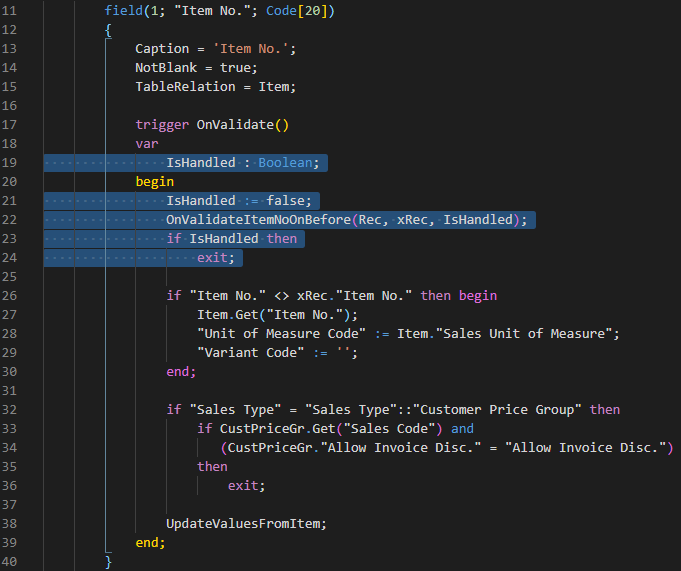[Event Request] Table 7002 "Sales Price" - OnValidateItemNoOnBefore · Issue #9342 · microsoft ...