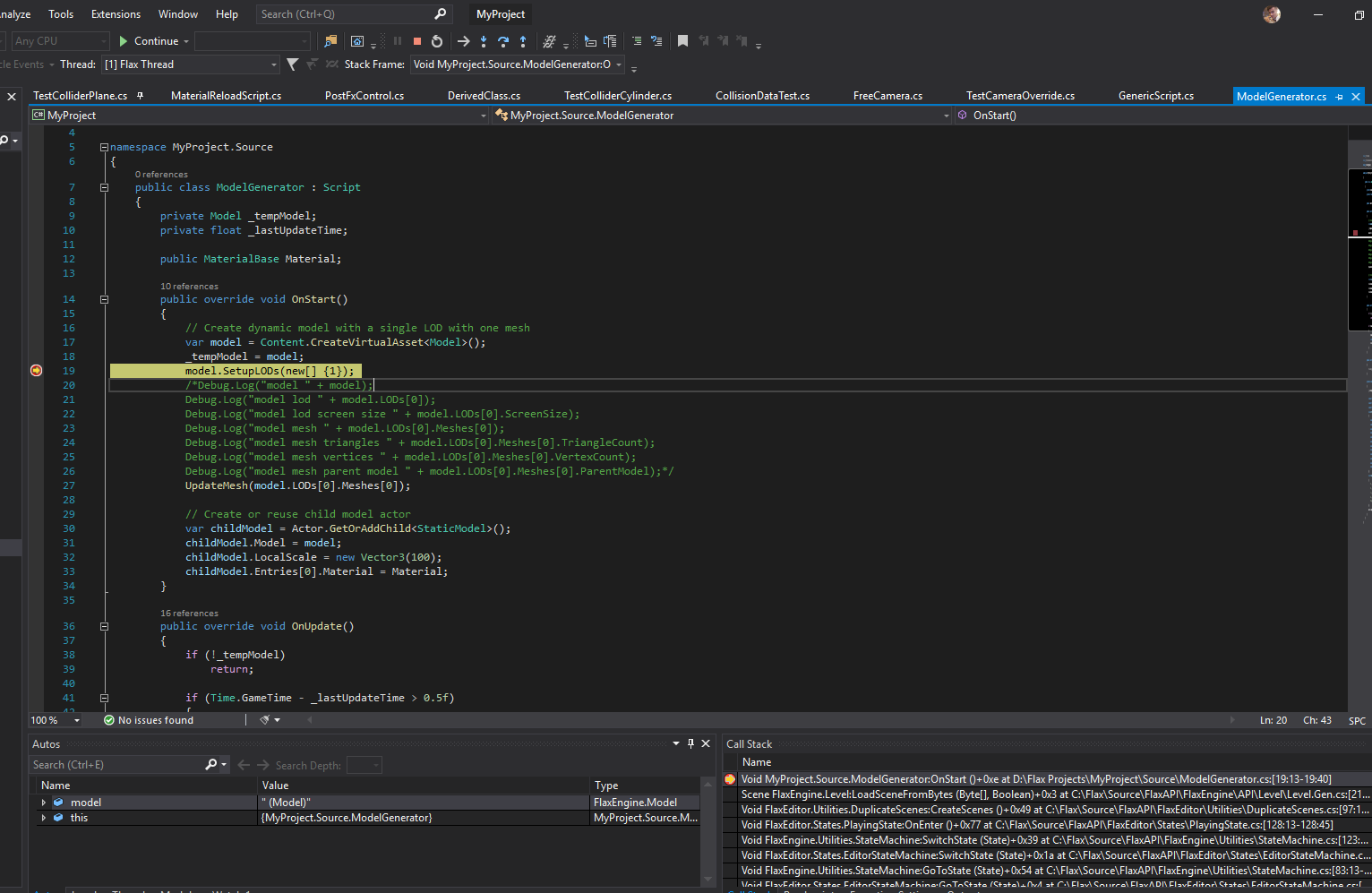 Unable to Attach VS 2019 to Flax Editor .6 · Issue #87 · FlaxEngine/FlaxAPI · GitHub