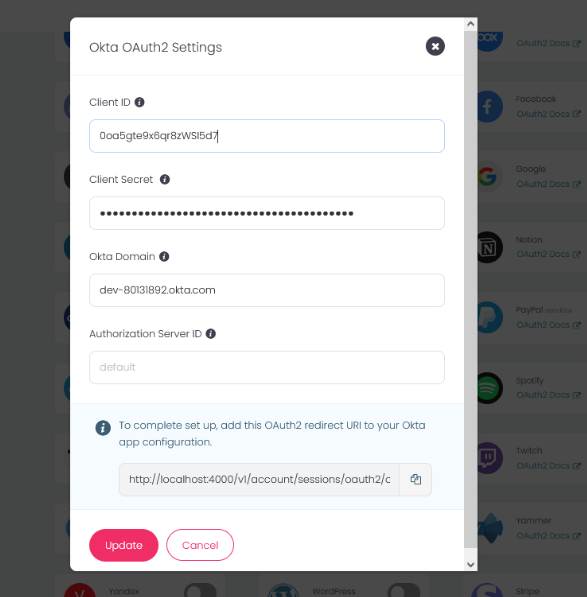 🐛 Bug Report: Error 400 with Okta oauth · Issue #3436 · appwrite/appwrite · GitHub