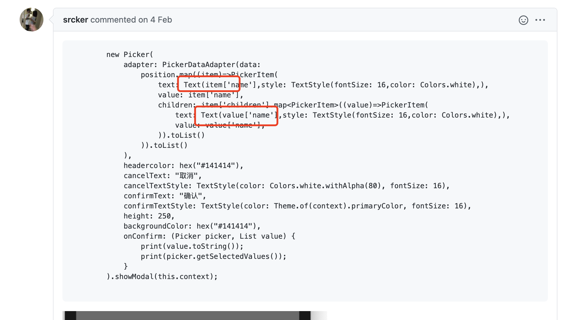 UI 文字不对齐 · Issue #79 · yangyxd/flutter_picker · GitHub