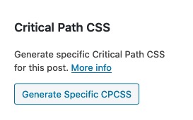 CPCSS for specific pages: UI & metabox (4/6) · Issue #2443 · wp-media/wp-rocket · GitHub