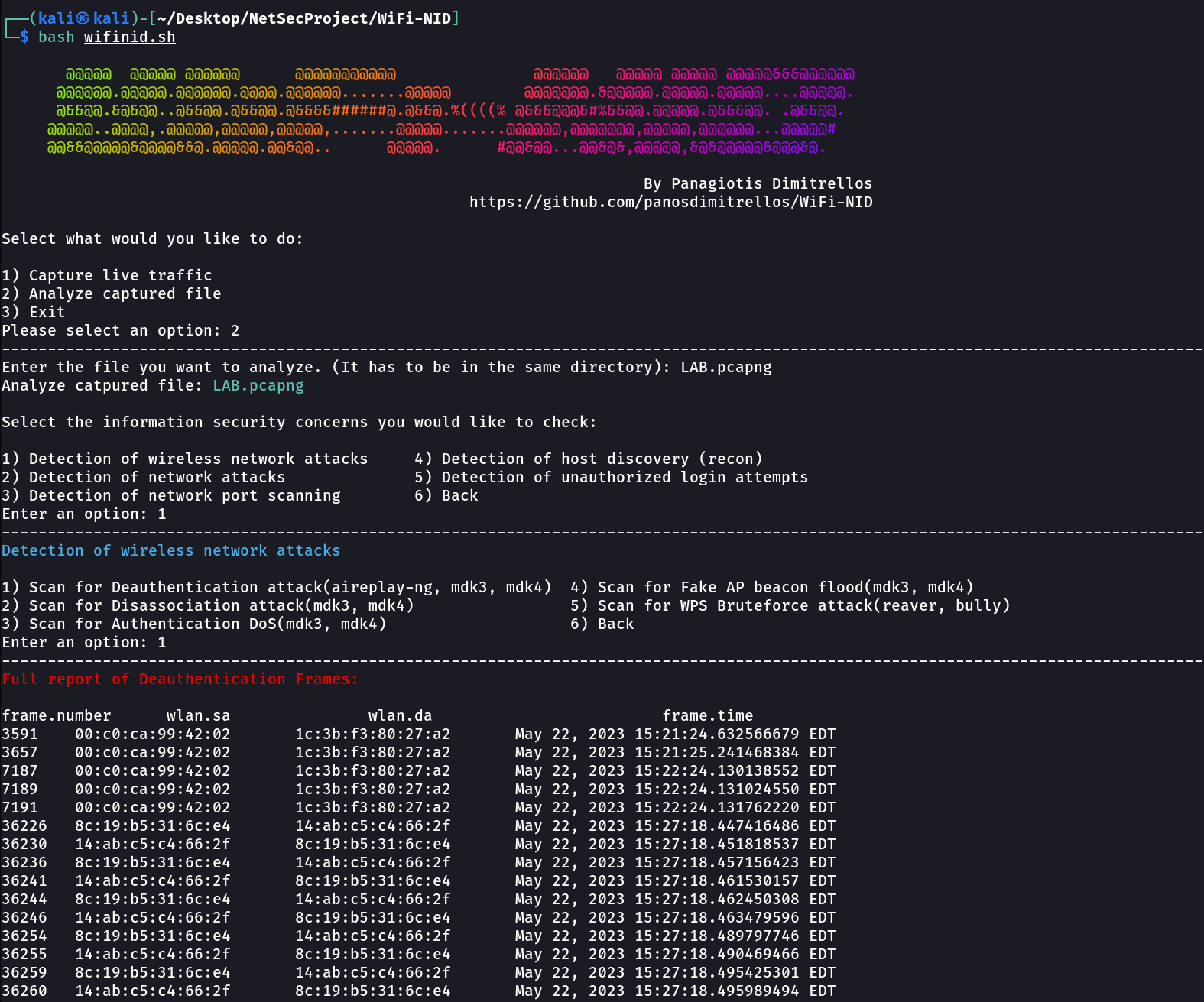 GitHub - panosdimitrellos/WiFi-NID: Automated script for network ...