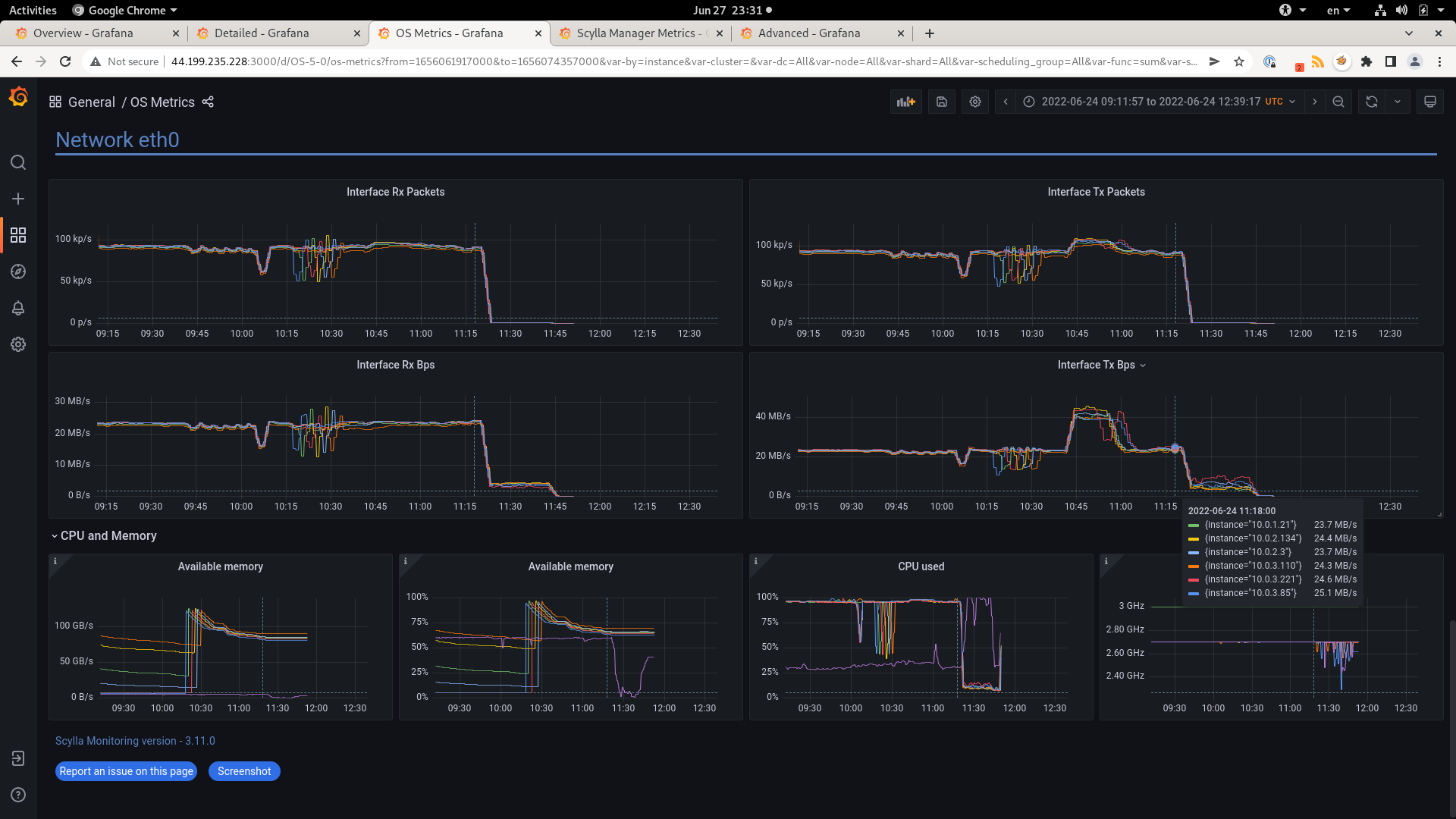 Cassandra-stress load failure with "No route to host" error to removed/left nodes · Issue #10885 ...