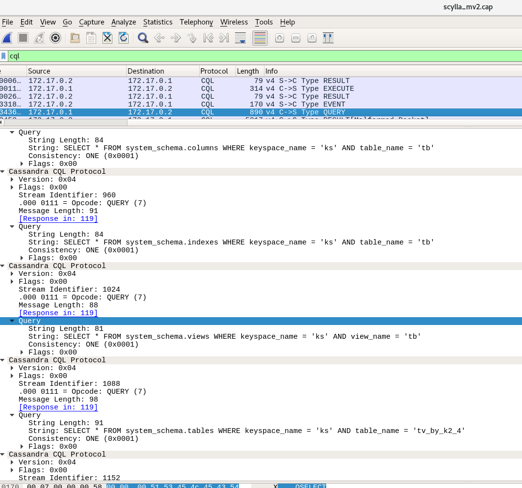 Scylla causes java-driver to fetch all keyspace tables/views/columns/etc · Issue #4650 ...