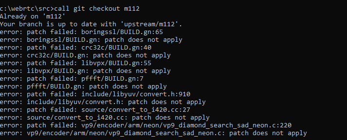 Cant Build Webrtc · Issue 3038 · Unigramdevunigram · Github