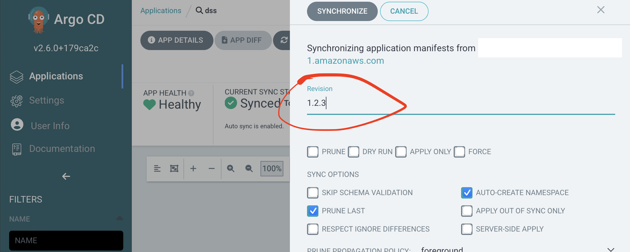 feat: allow injecting the target revision over an URL parameter · Issue #12545 · argoproj/argo ...