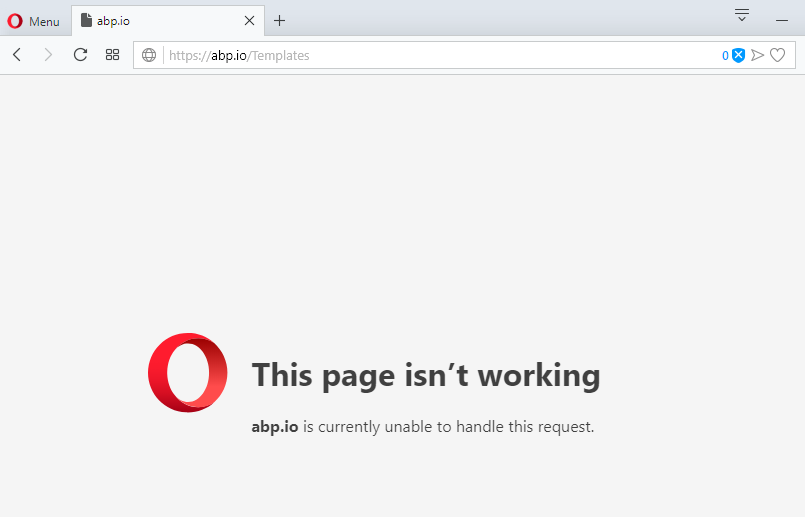 Template Project Can Not Download · Issue 513 · Abpframeworkabp · Github 