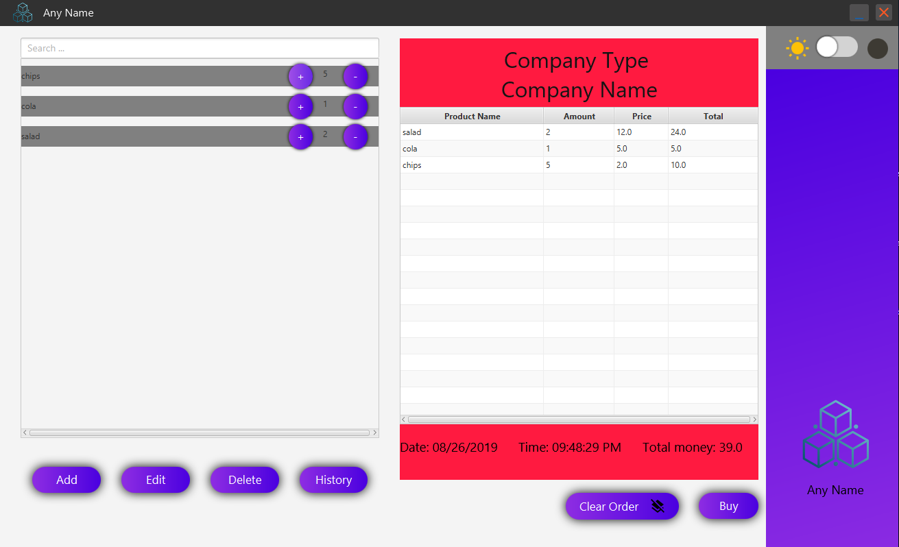 GitHub - yasohero11/Shop-System: Shop system that keeps track of the ...