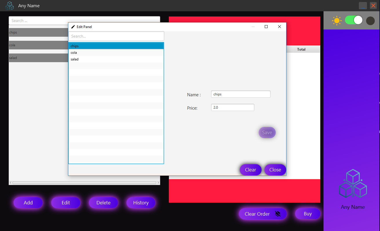 GitHub - yasohero11/Shop-System: Shop system that keeps track of the ...