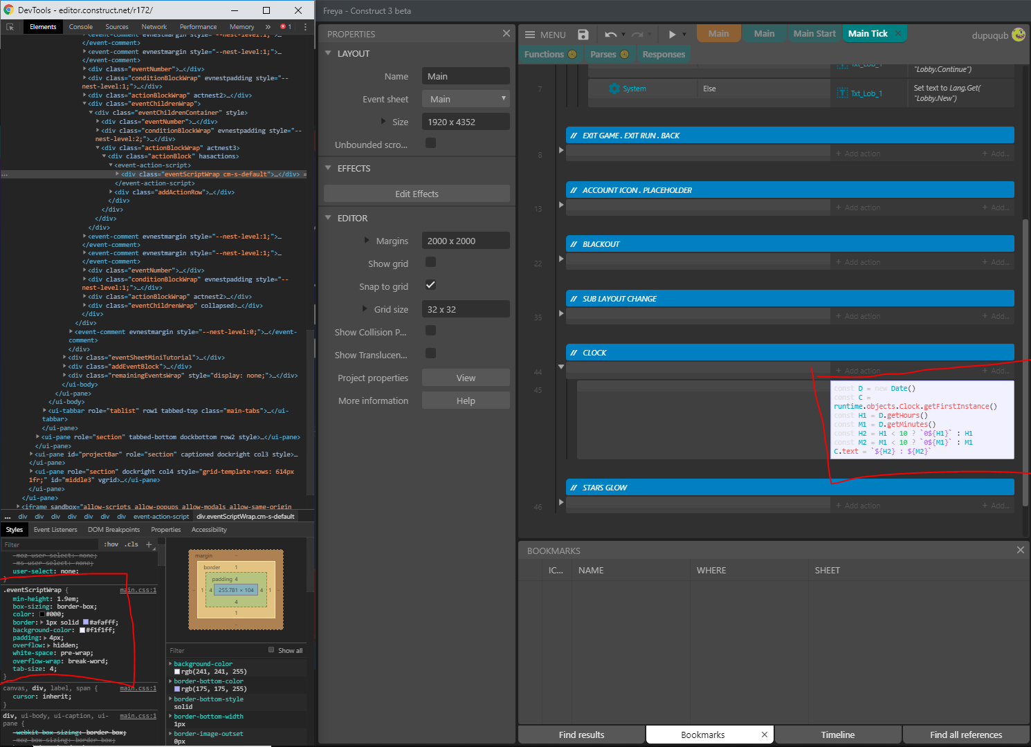 Update function parameter styles for light/dark themes · Issue #3430 · Scirra/Construct-bugs ...