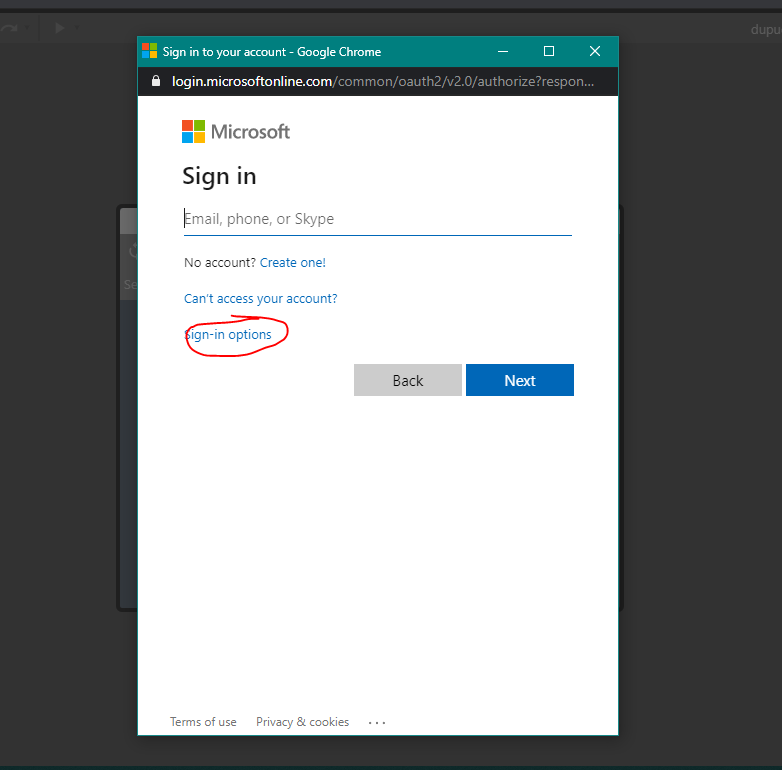 OneDrive login through PIN code. · Issue #4086 · Scirra/Construct-bugs ...