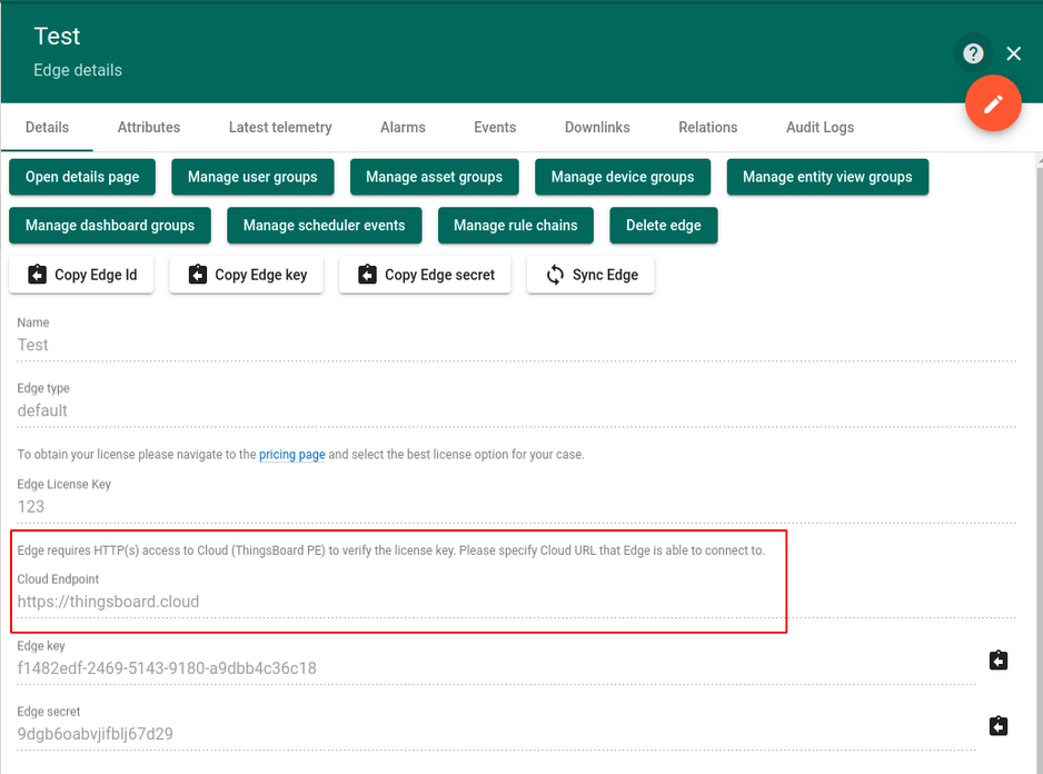 [Question] TB license server and TB PE Edge · Issue #7109 · thingsboard/thingsboard · GitHub