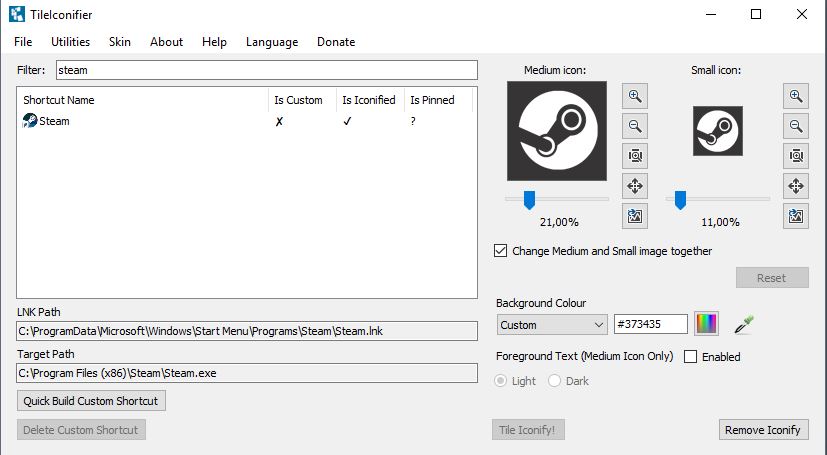 Steam Icon Unchanged · Issue #134 · Jonno12345/TileIconifier · GitHub