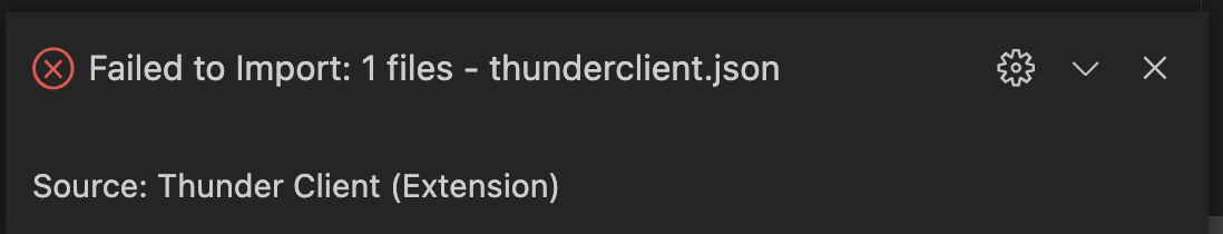 When Importing Via Url And Using The File Thunderclientjson It Fails