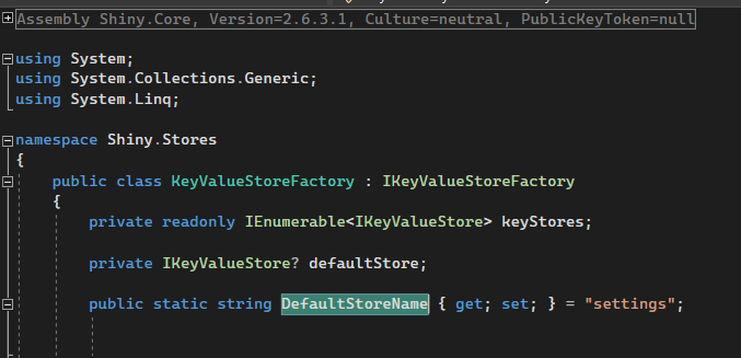 [Bug]: Errors with saving/removing data from secure storage · Issue #1120 · shinyorg/shiny · GitHub