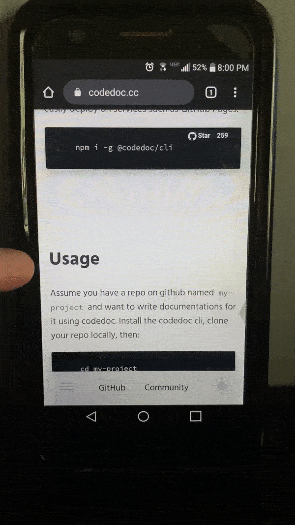 Copy notification improvements · Issue #57 · CONNECT-platform/codedoc · GitHub