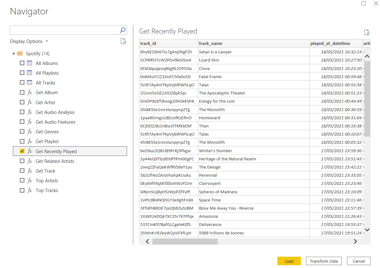 GitHub - Dreekun/Spotify-Data-Connector: A Power BI custom data ...