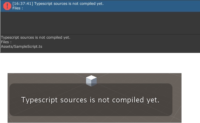 Typescript sources is not compiled yet 에러 해결 방법이 있을까요? · naverz zepeto ...