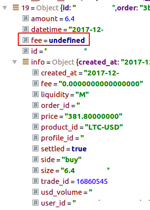 GDAX fetchMyTrades always returns undefined fee · Issue #1650 · ccxt ...