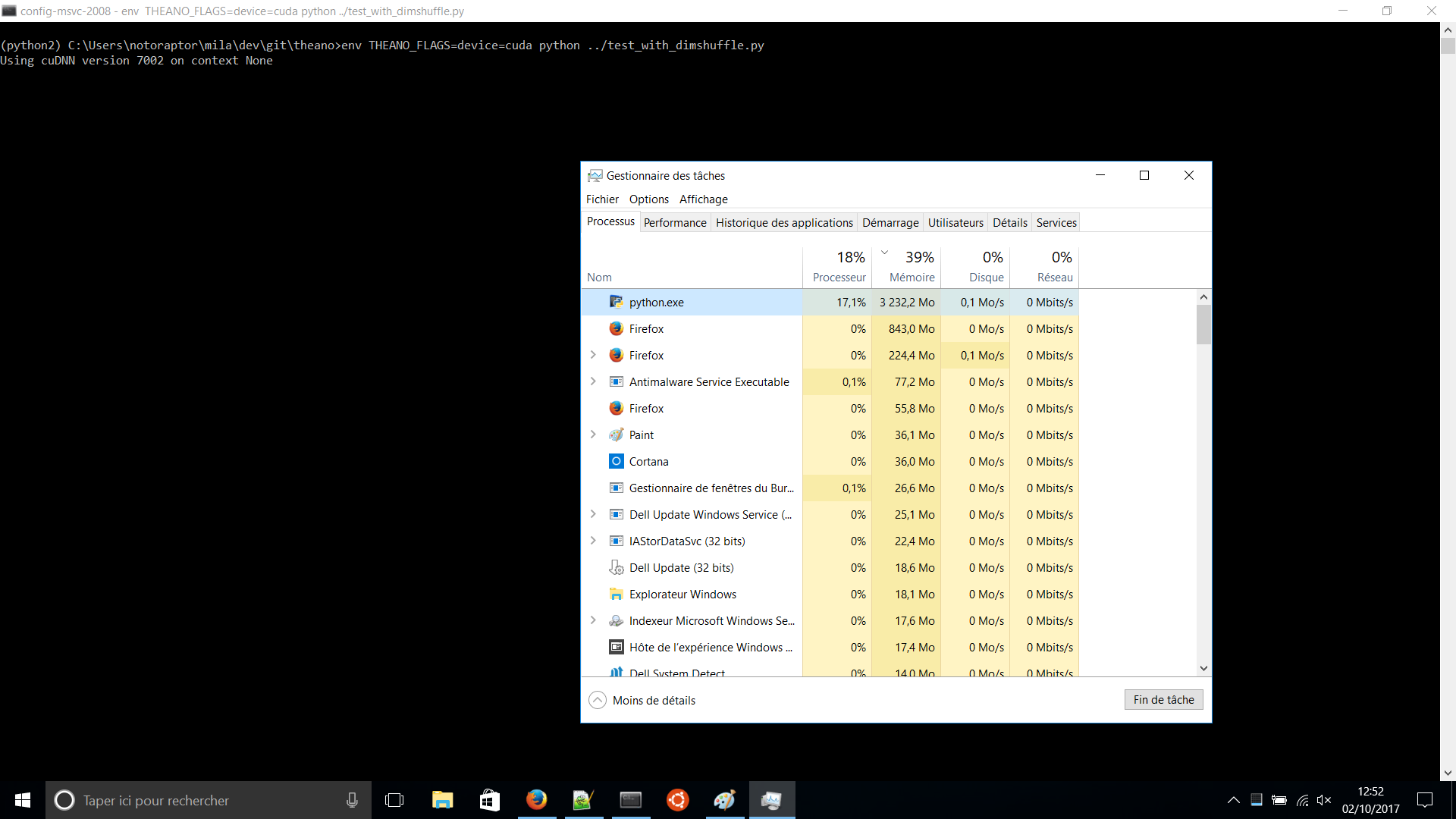 Python Stopped Working When Using Gpu On Windows · Issue 6428 · Theano
