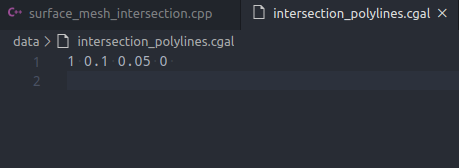 Surface_mesh_intersection.cpp gives the incomplete result of polylines · Issue #4758 · CGAL/cgal ...