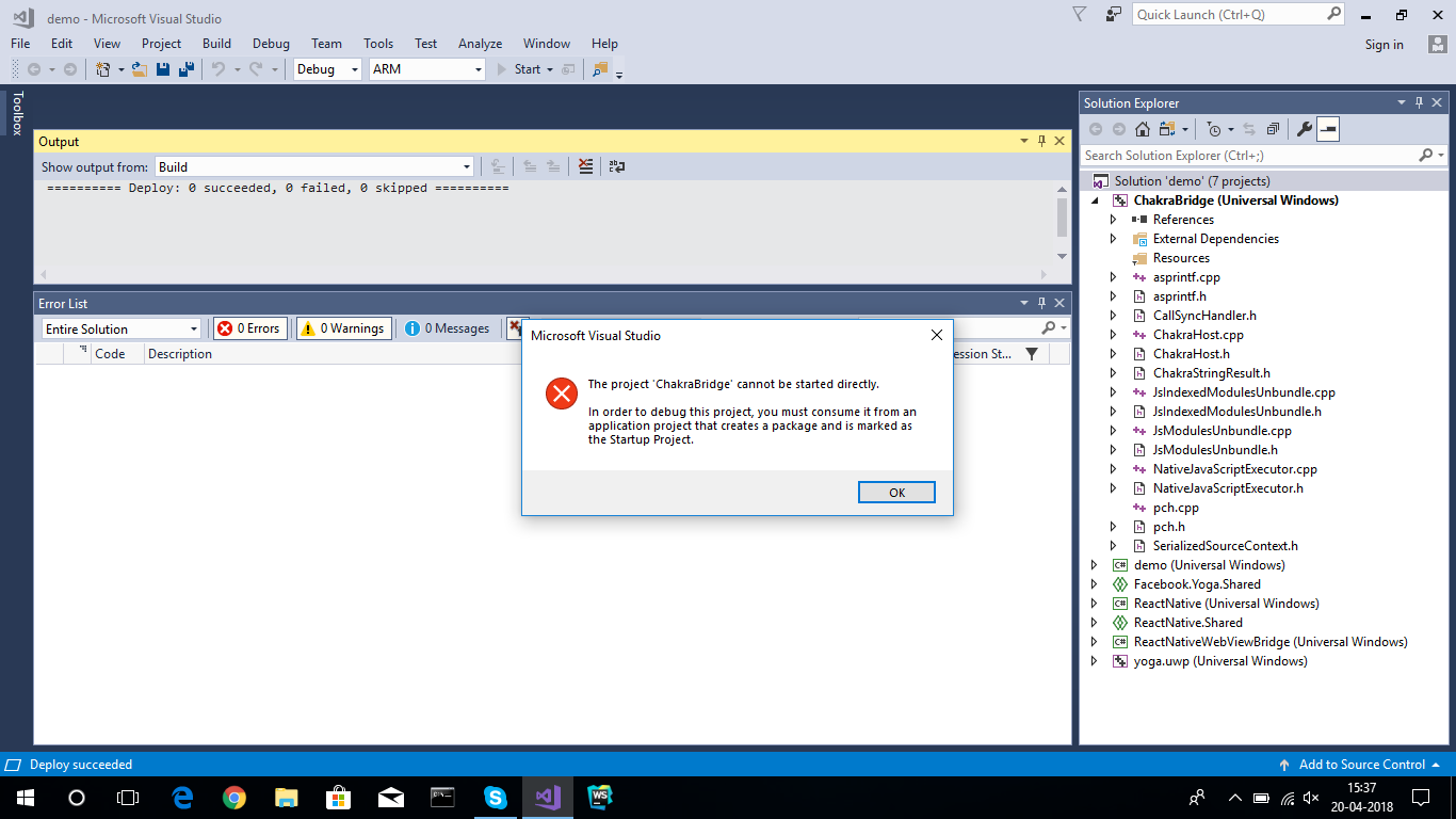how can i run the project on my windows device? · Issue #1797 · microsoft/react-native-windows ...