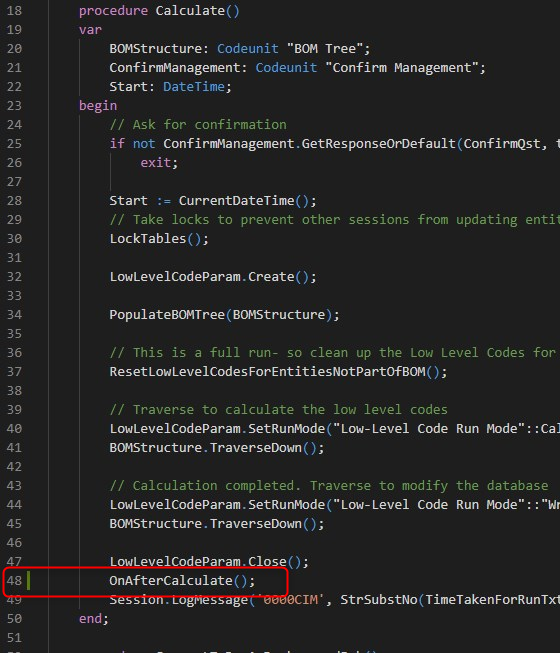[Event Request] Codeunit 3687 "Low-Level Code Calculator" - OnAfterCalculate · Issue #12454 ...